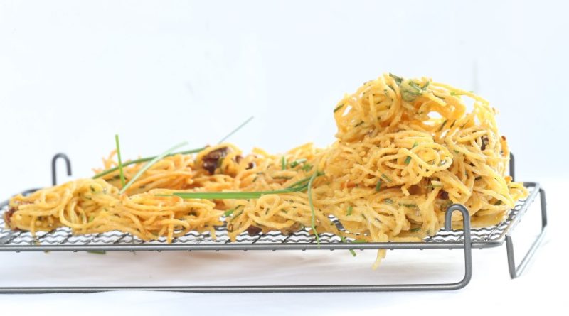 Jewish Cookery | Kosher Recipes | Spaghetti Fritters