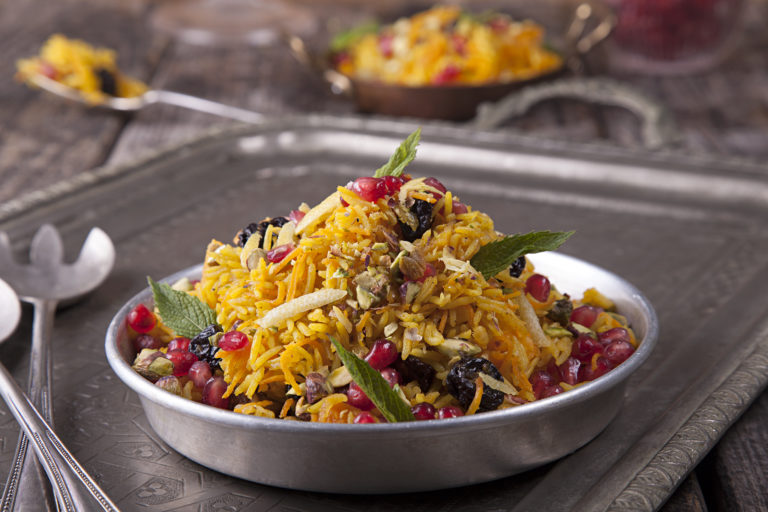 Jewish Cookery | Kosher Recipes | Syrian Carrot Rice Salad