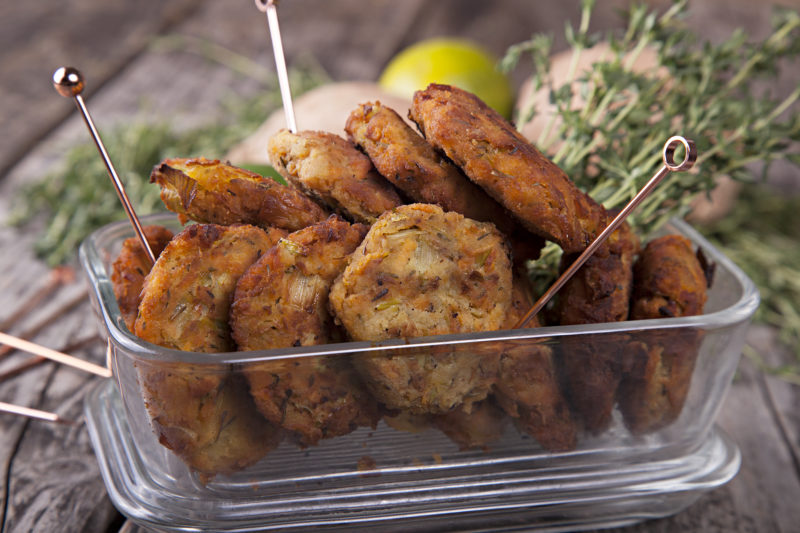 Jewish Cookery | Kosher Recipes | Leek & Sweet Potato Fritters