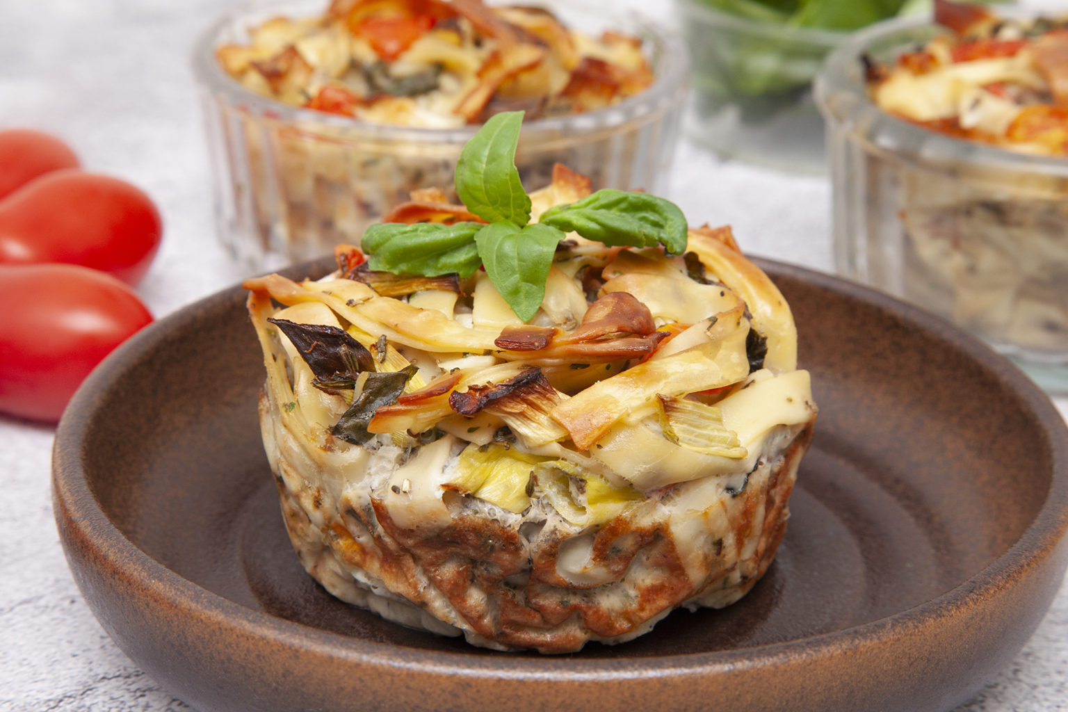 Jewish Cookery | Kosher Recipes | Savoury Lokshen Frittata