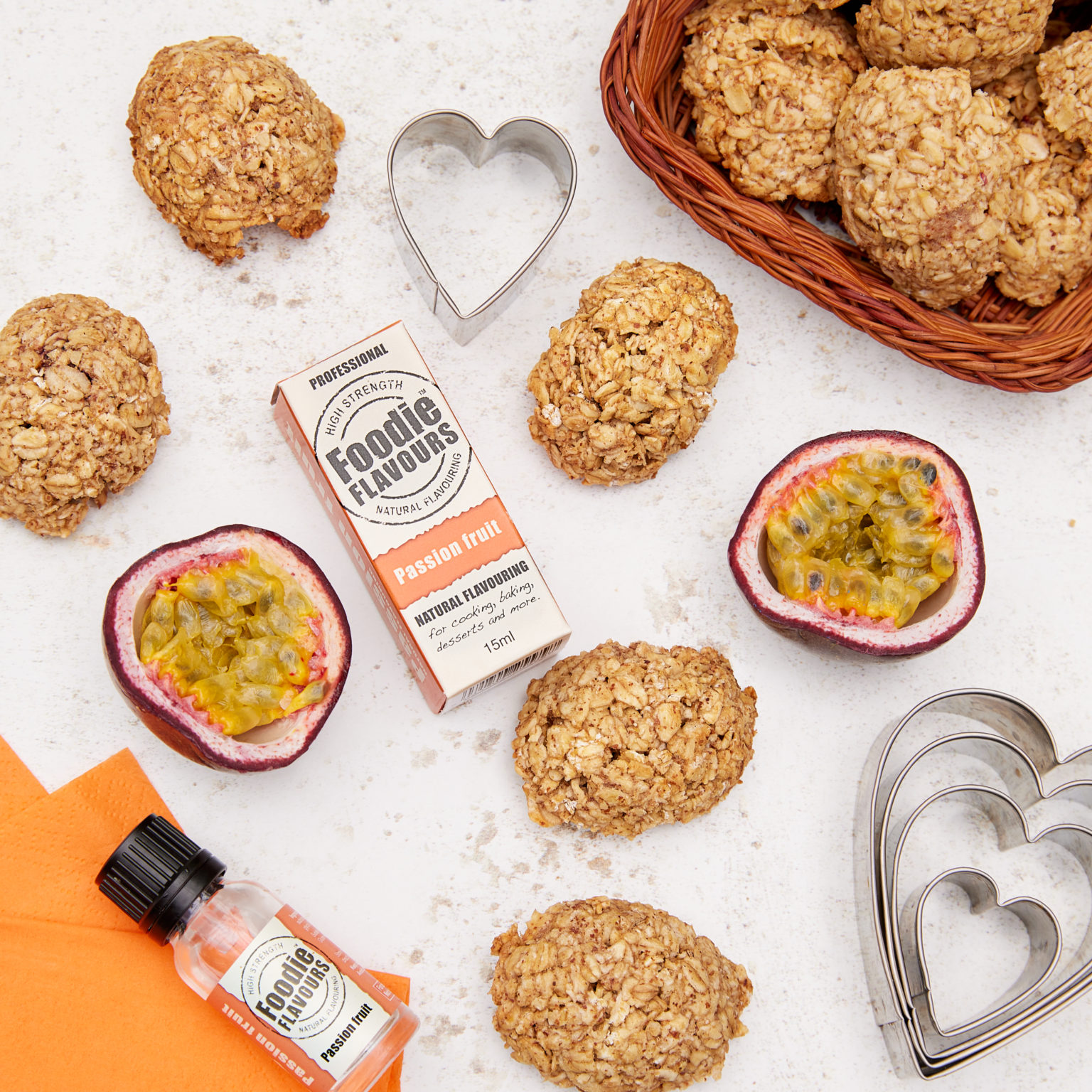 Jewish Cookery | Kosher Recipes | Muesli & Passion Fruit Cookies