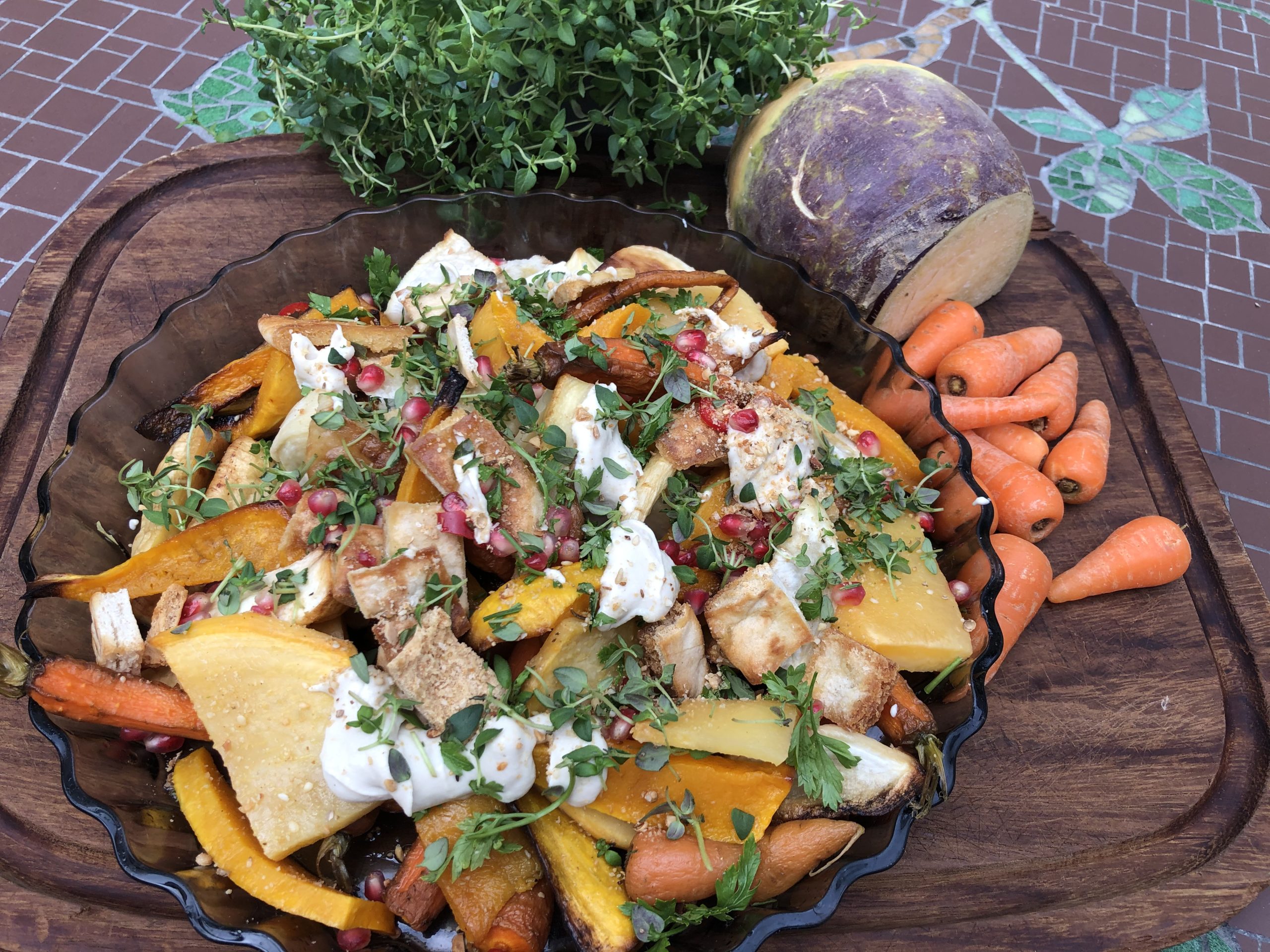 Jewish Cookery | Kosher Recipes | Facebook Live Roasted Root Vegetables ...